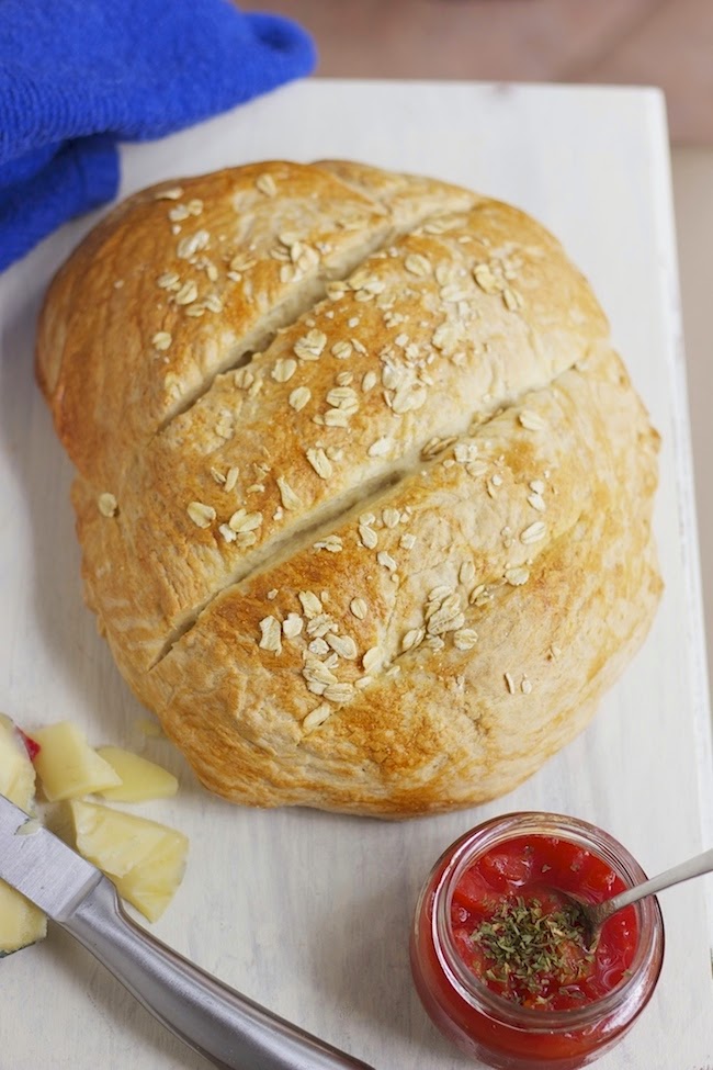 Blessings From My Kitchen: The breadmaker's rustic loaf