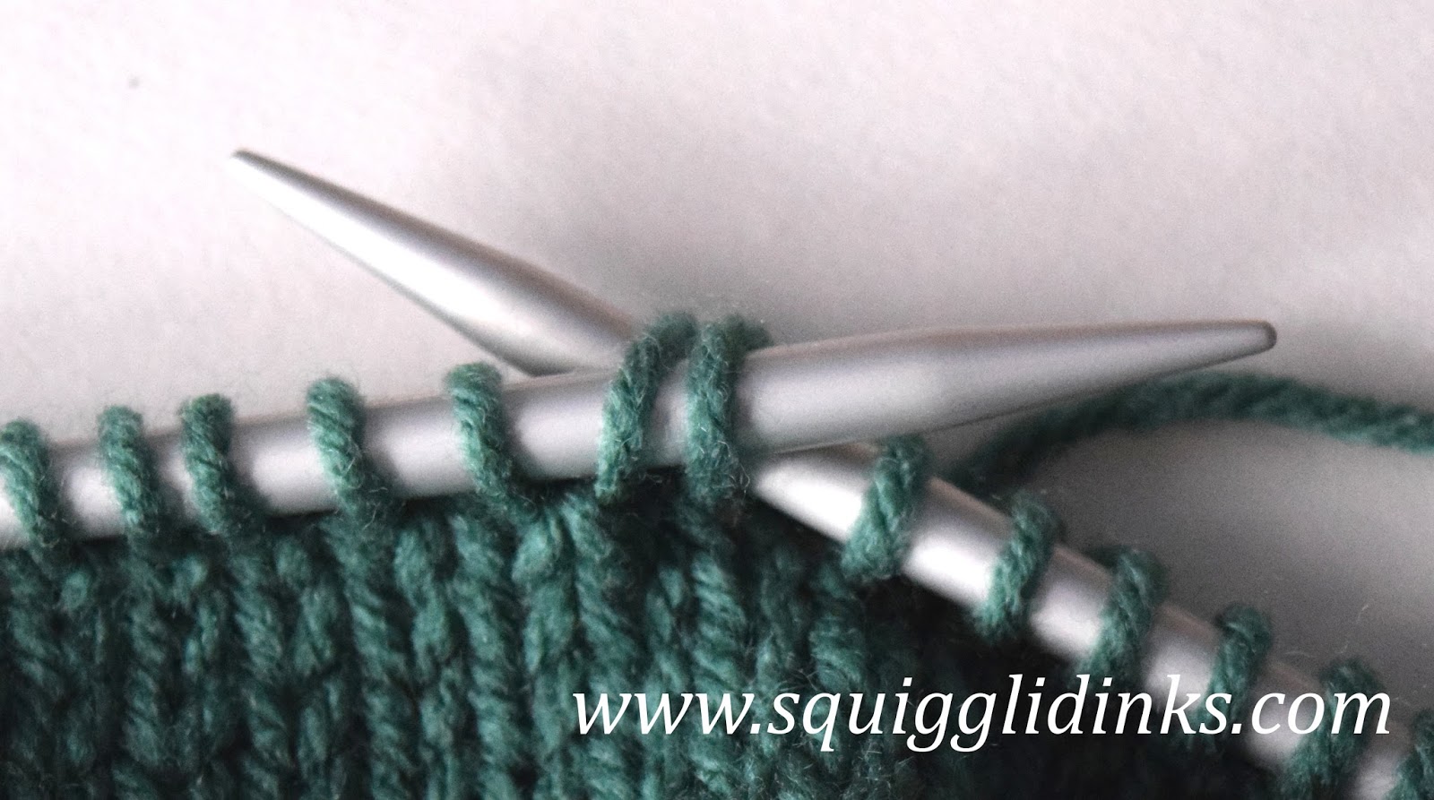 Decreasing: Left-Slanting Decrease Stitches – Squigglidinks