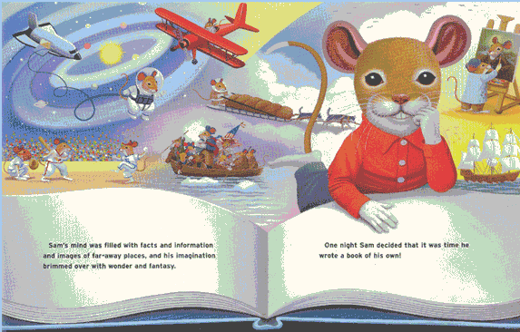 Hooked on Reading: Library Mouse