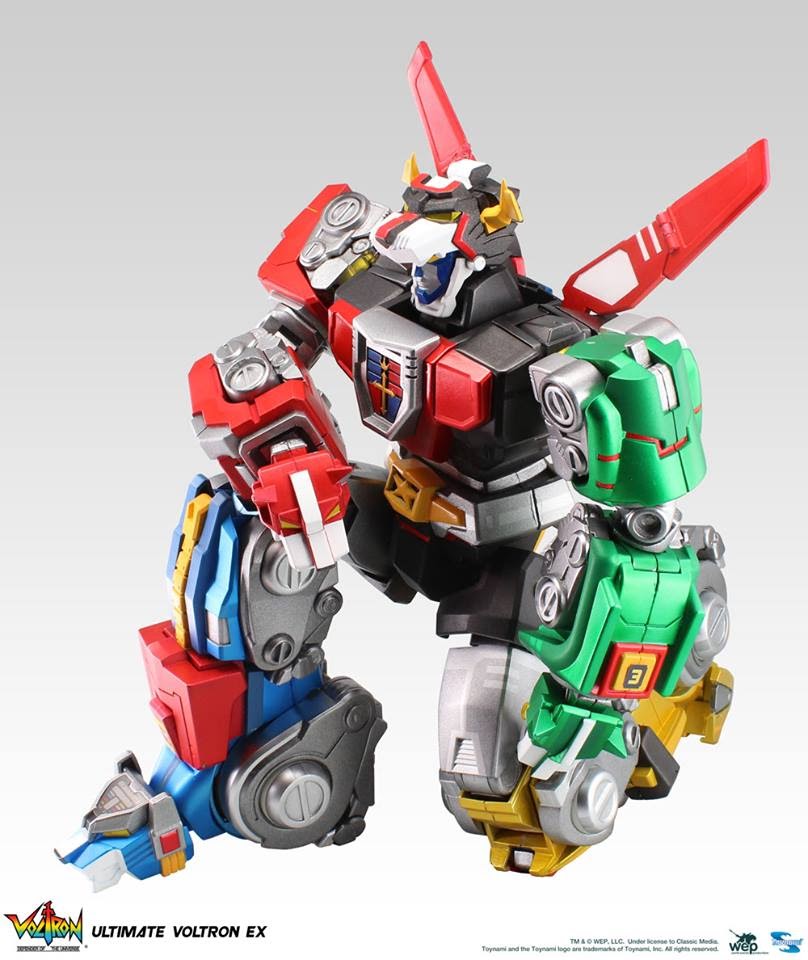 Super Robot News: Toynami Ultimate Voltron EX Official Images | Robot ...