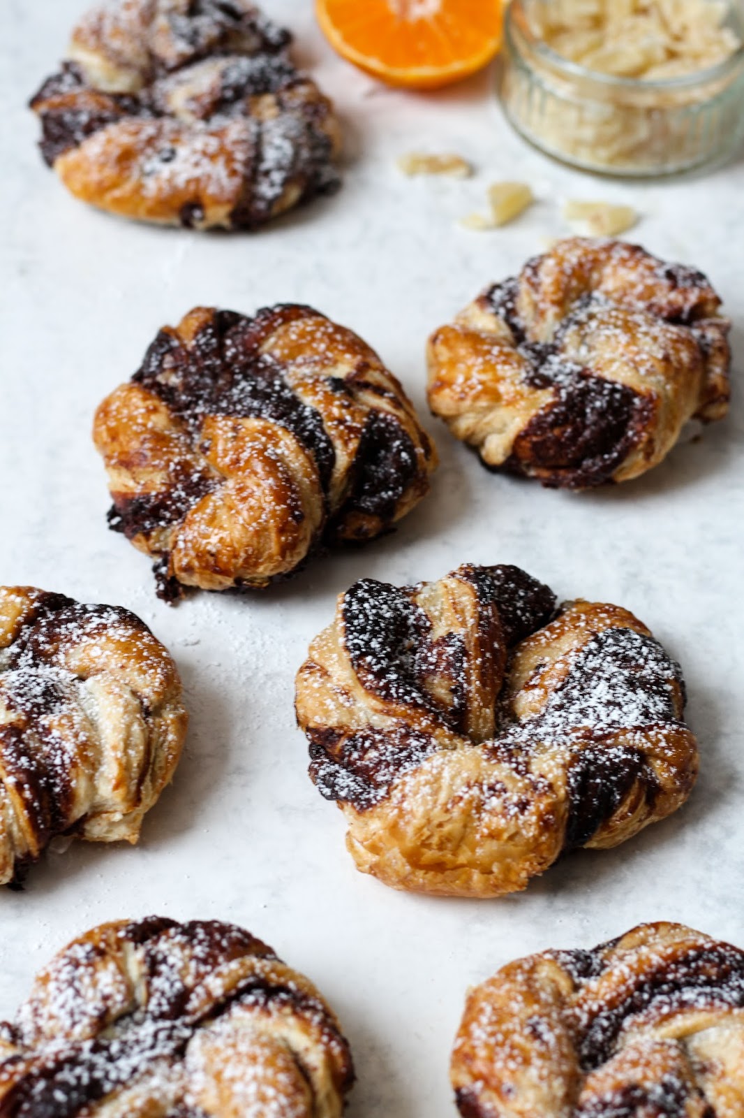 The Spoon and Whisk: Chocolate, Clementine and Ginger Buns
