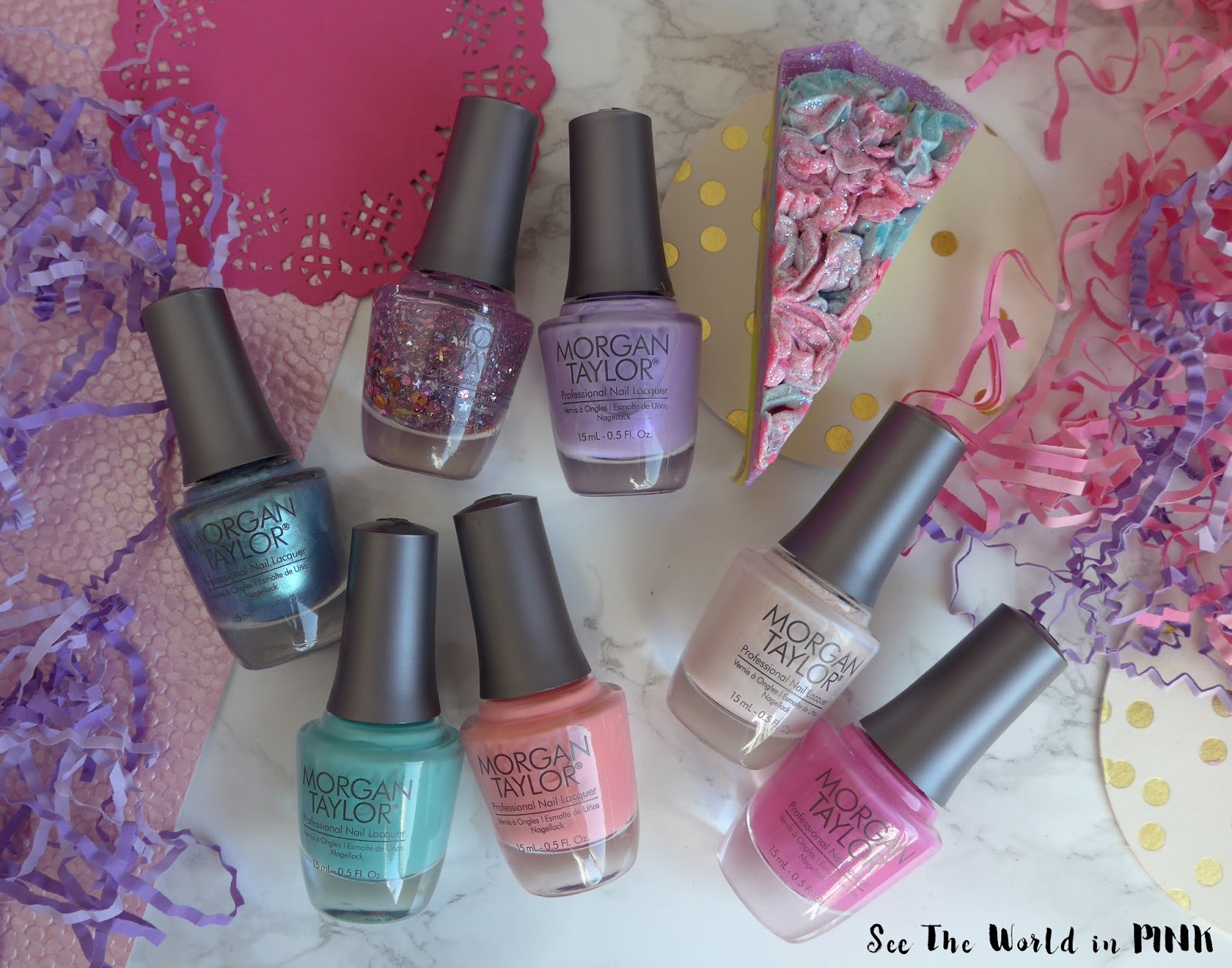 Manicure Monday - Morgan Taylor's Royal Temptations Spring 2018 ...