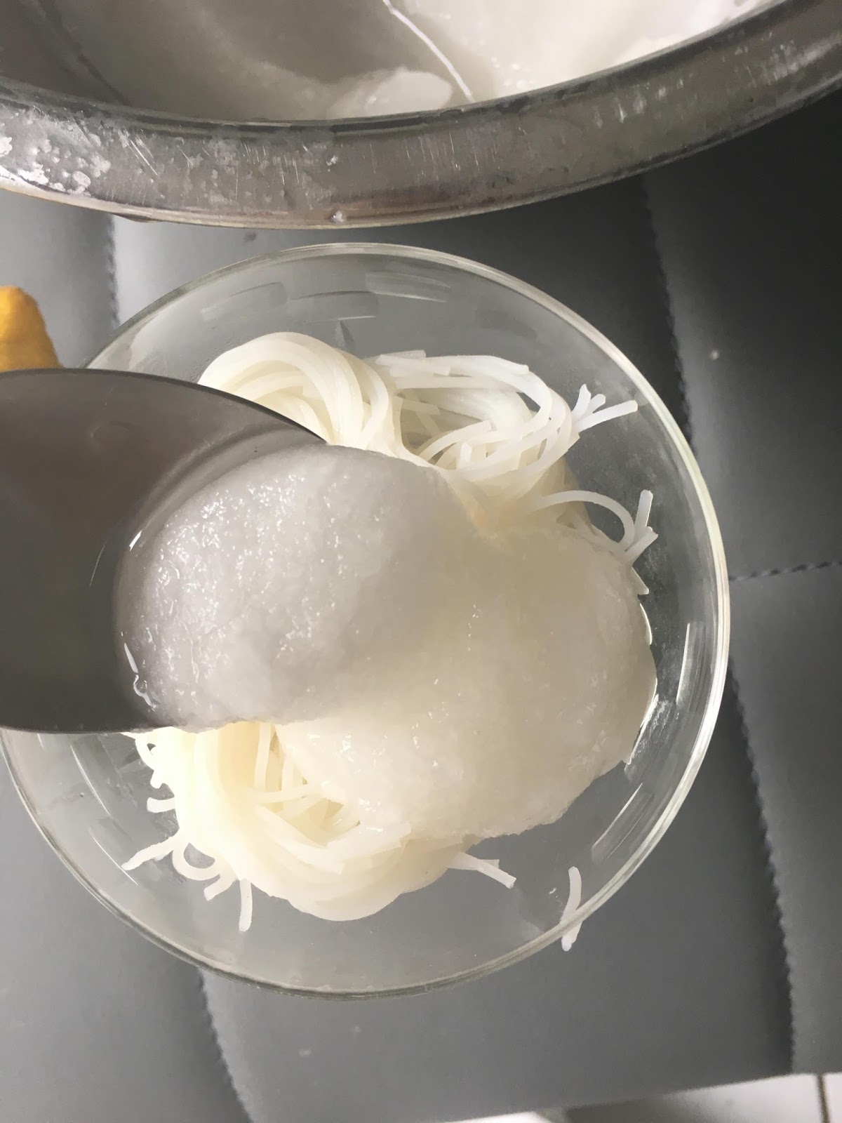 La mia cucina persiana: Paloodeh Shirazi - Gelato Tradizionale Persiano