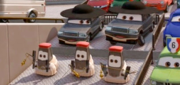 Dan the Pixar Fan: Cars 2: Father Burke, Cardinal Antonio & Cardinal ...