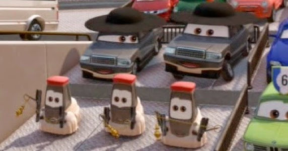 Dan the Pixar Fan: Cars 2: Father Burke, Cardinal Antonio & Cardinal ...