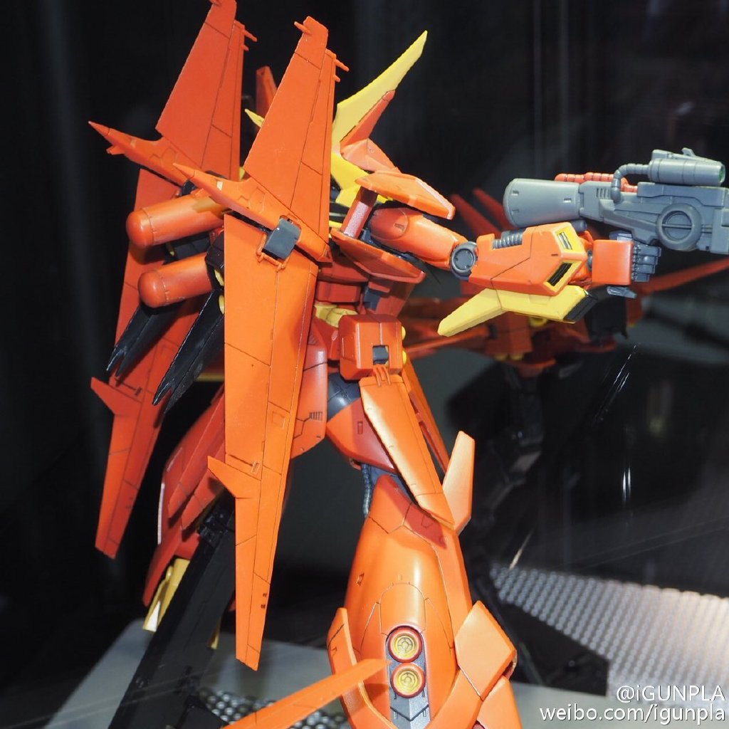 RE/100 AMX-107 Bawoo Exhibited at 56th All Japan Model and Hobby Show 2016