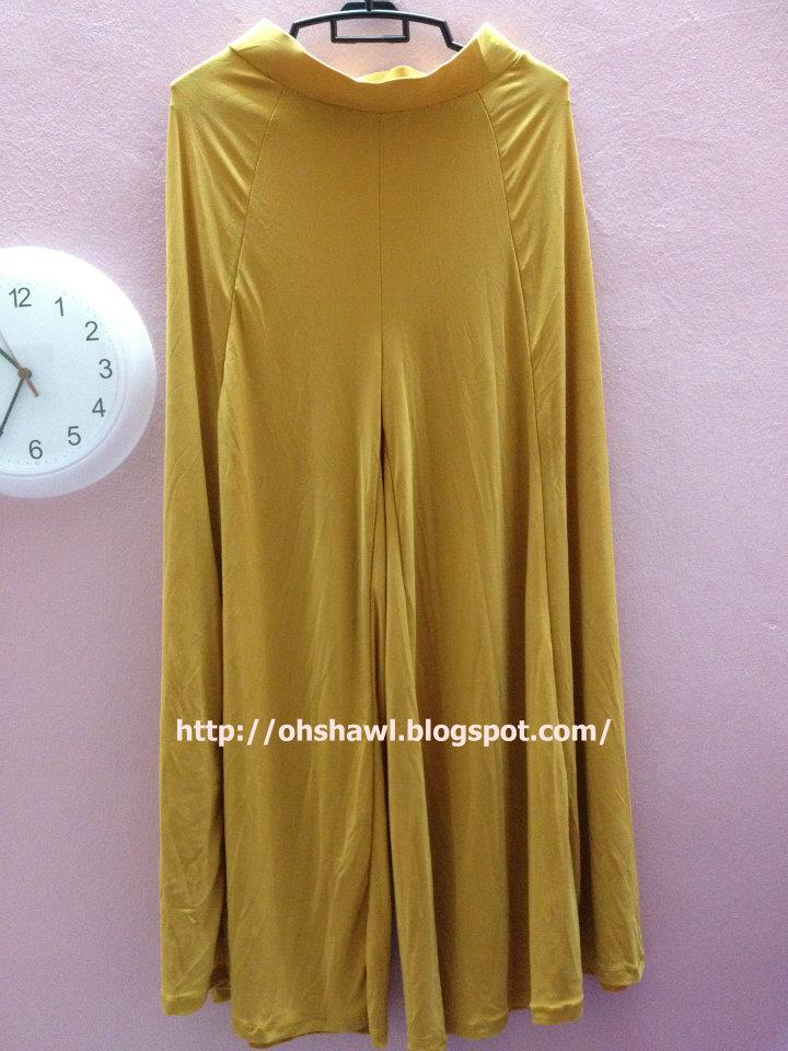 OhShawl: SELUAR PALAZZO LABUH 104cm