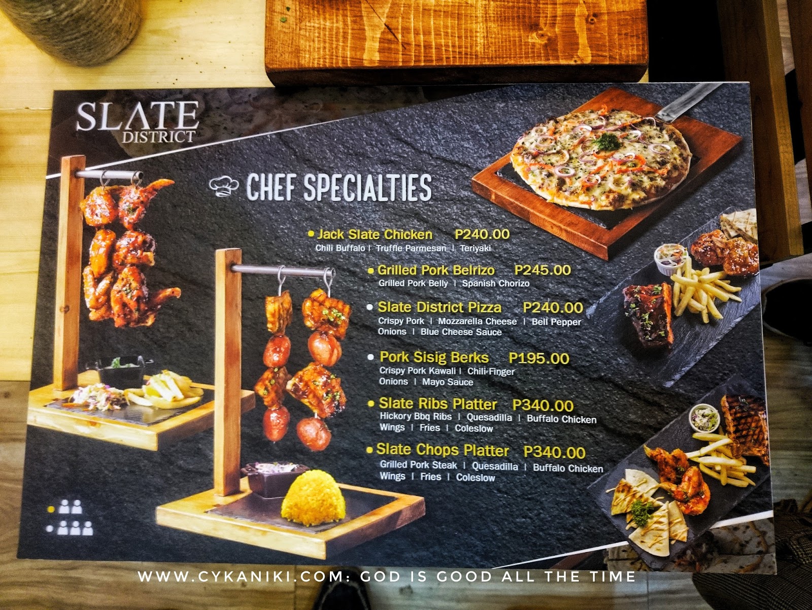 Food trip in Cebu at SLATE DISTRICT - God is Good all the time