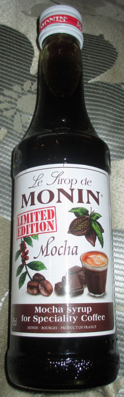 FOODSTUFF FINDS: Mocha Monin Syrup (Sainsburys) By @cinabar