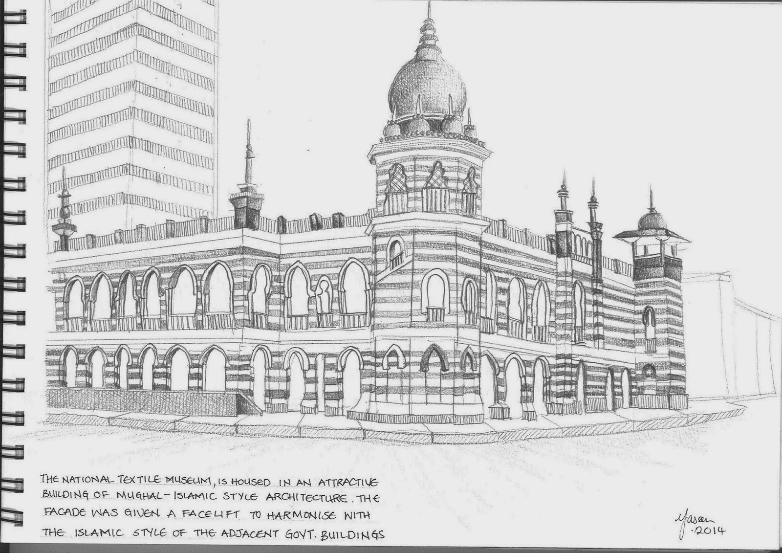 MEASURED DRAWINGS-KUALA LUMPUR TEXTILE MUSEUM