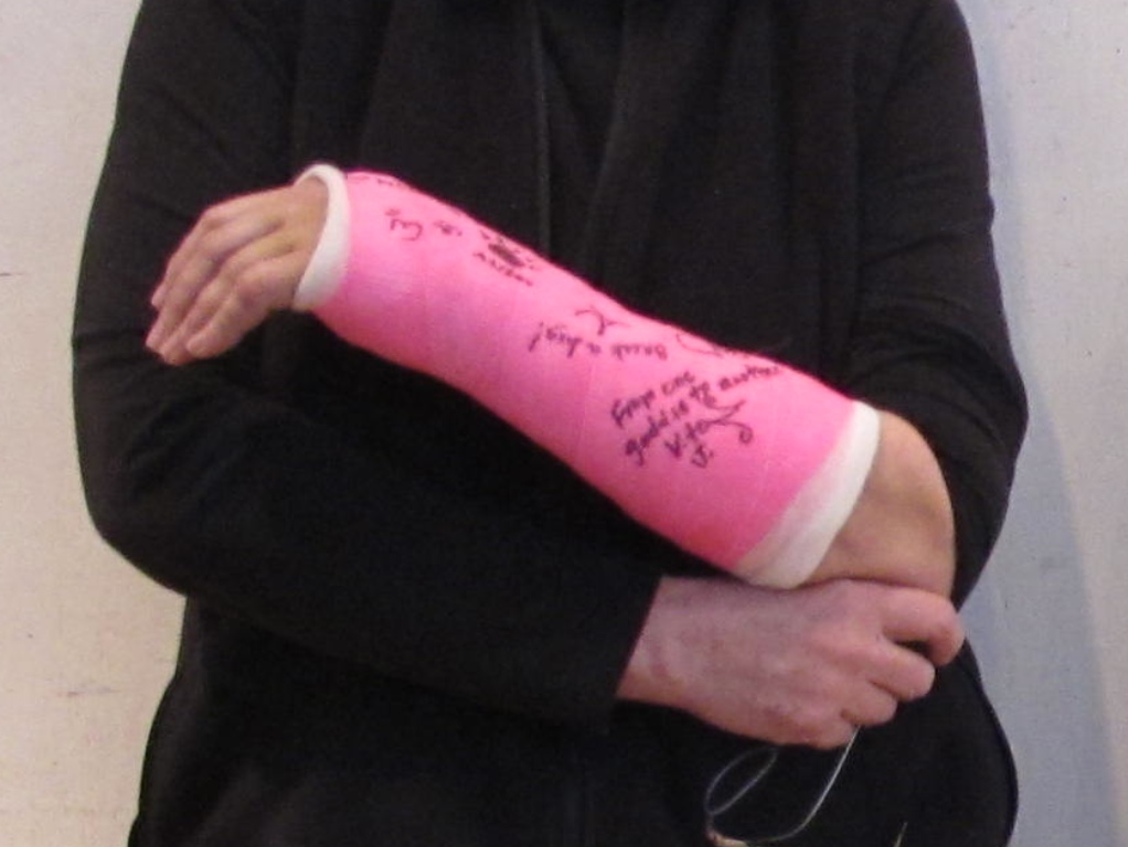 Two Broken Wrists