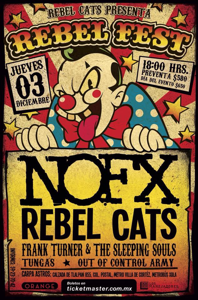 Viene un festival a la Rebel Cats - ROCK360MX
