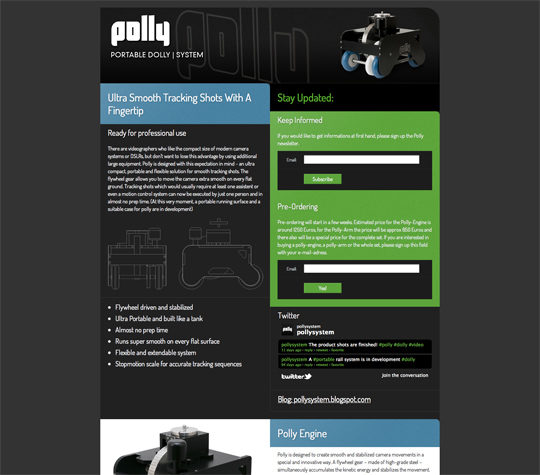polly - portable dolly system