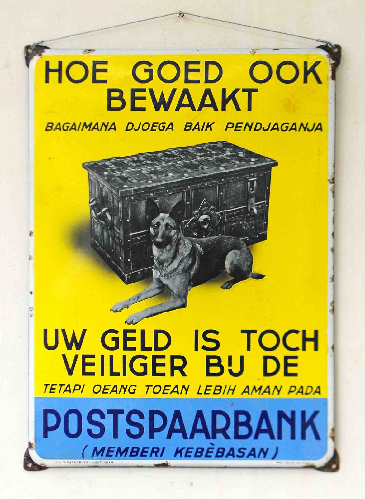 Old Vintage Gallery: Sejarah Postspaarbank sebelum lahirnya Bank BTN
