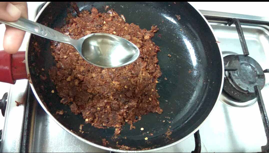 CONDIMENT RECIPES - ROASTED DRIED PRAWNS