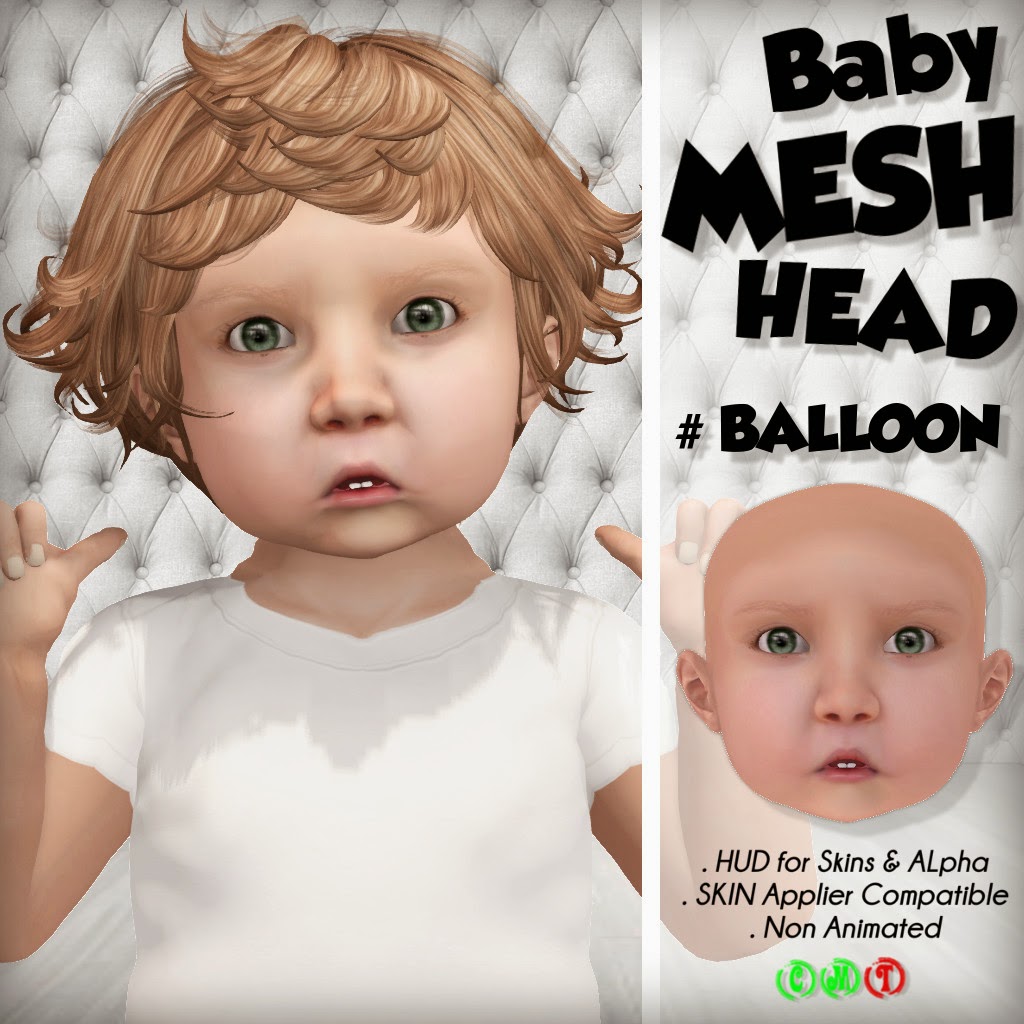 Second Youth: CuteBytes: Baby MESH Heads #1