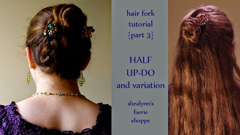 How to Wear a Hair Fork (Part 1) - Shealynn's Faerie Shoppe