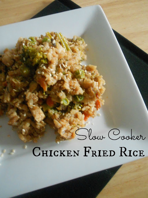 Slow Cooker Chicken Fried Rice | Ally's Sweet & Savory Eats