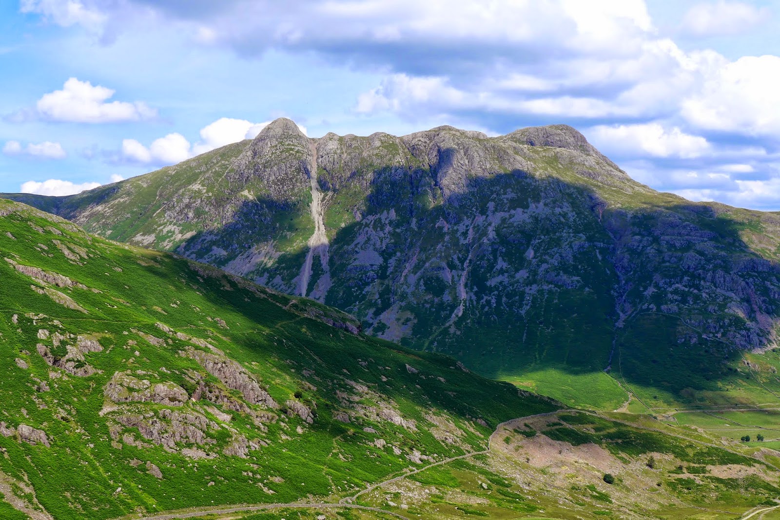 summit and camp: Crinkle Crags & Bowfell (via climbers traverse)