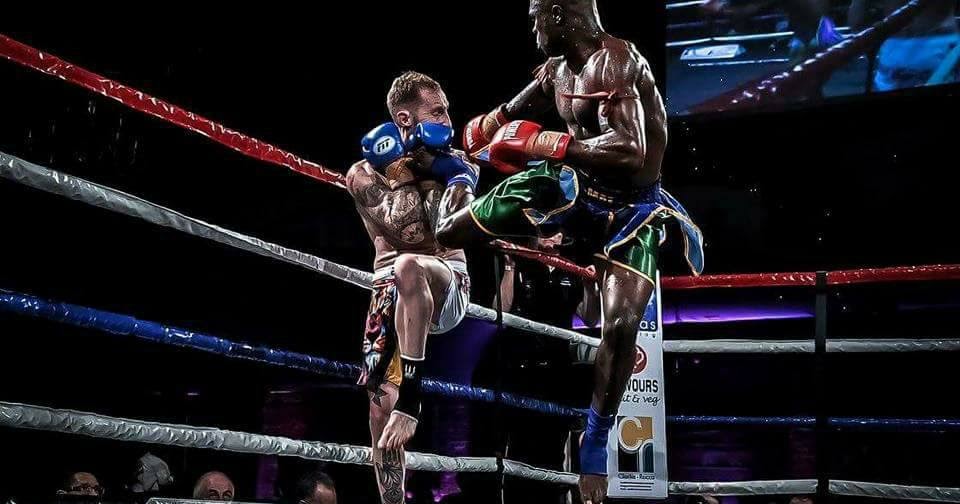 World Middleweight kickboxing championship: Victor Nagbe Knockouts ...