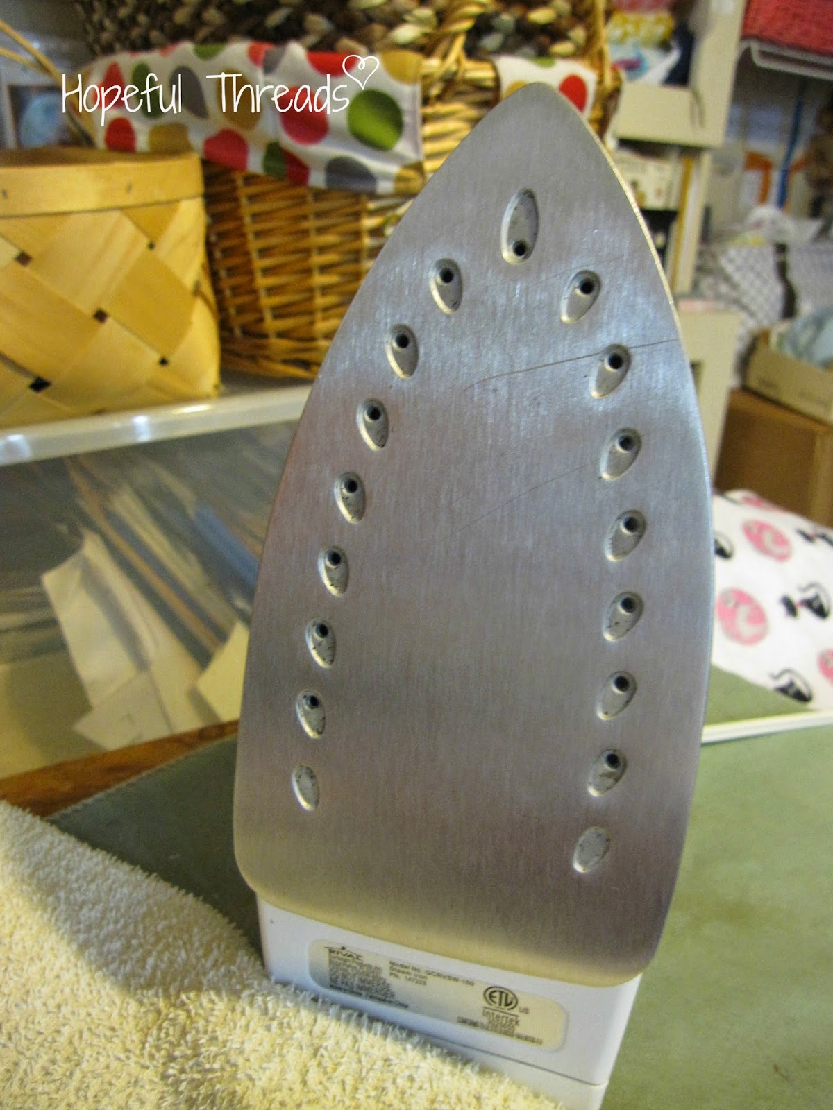 Hopeful Threads: Sewing Essential - Iron-Off Hot Iron Cleaner