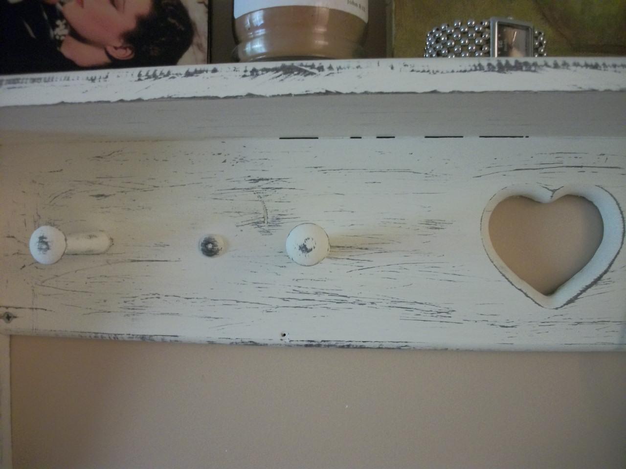 Long Live Creativity: Distressed Shelf