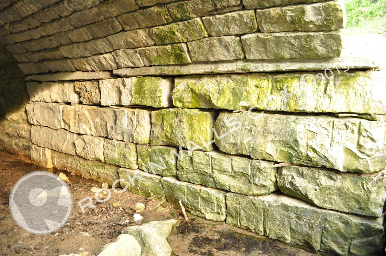 ROCKIN WALLS: Dry Laid Stone Double Arch Bridge Kentucky