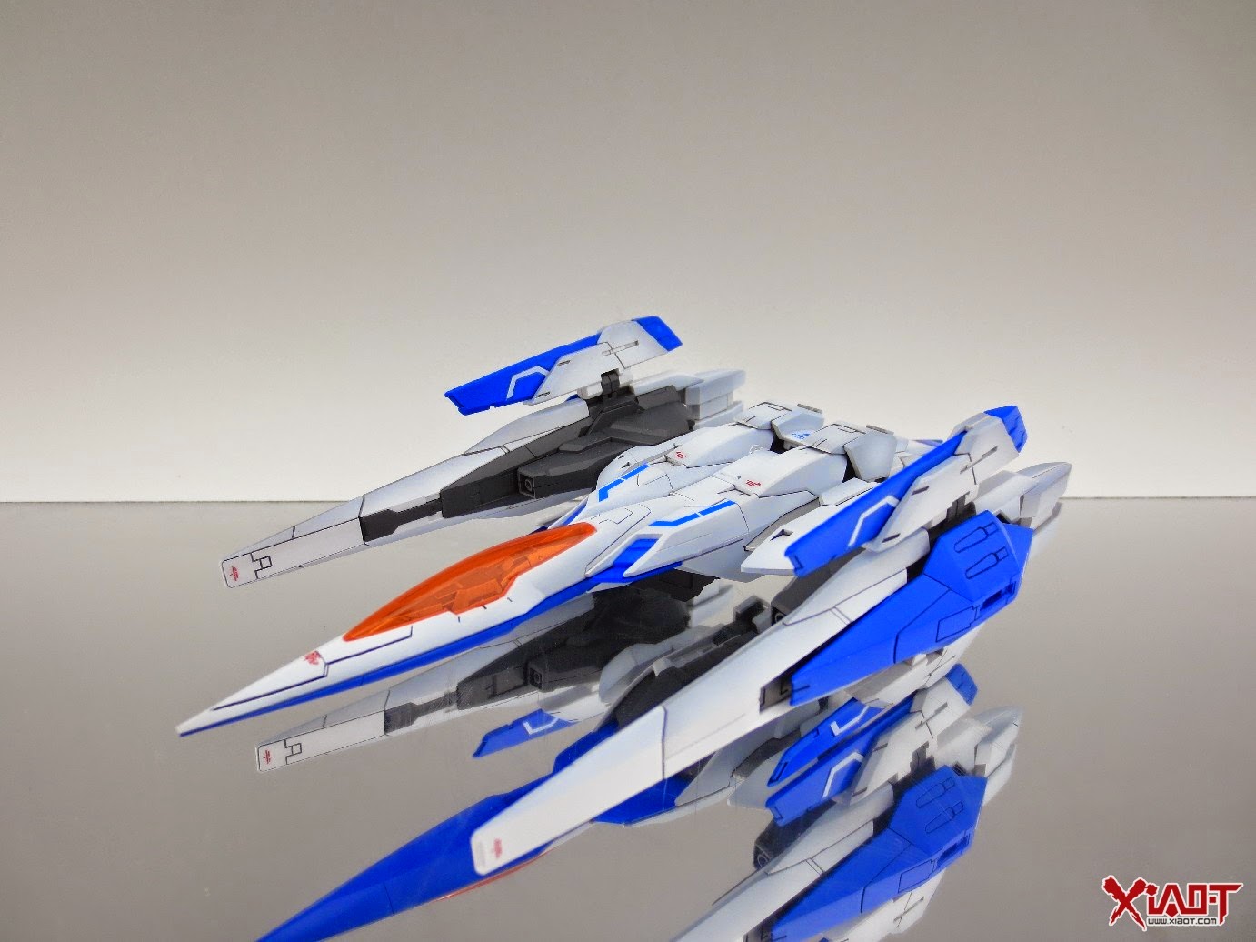 GUNDAM GUY: MG 1/100 00 Raiser + Seven Sword + XN Sword - Customized Build