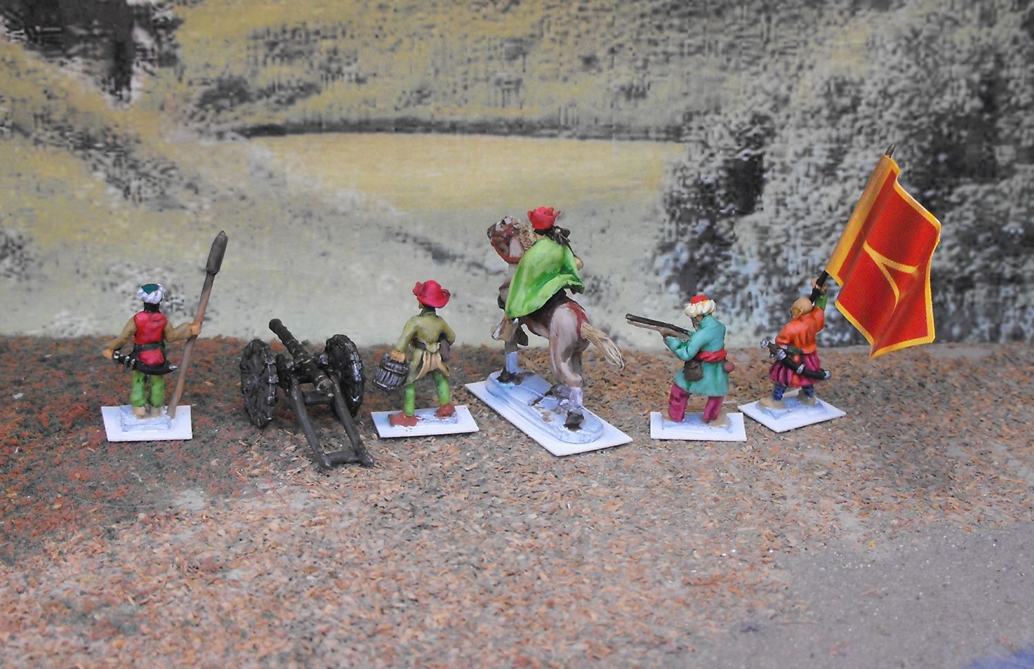 histofigsy: Tureccy muszkieterzy/ Turkish musketeers/ Tурецкие мушкетеры