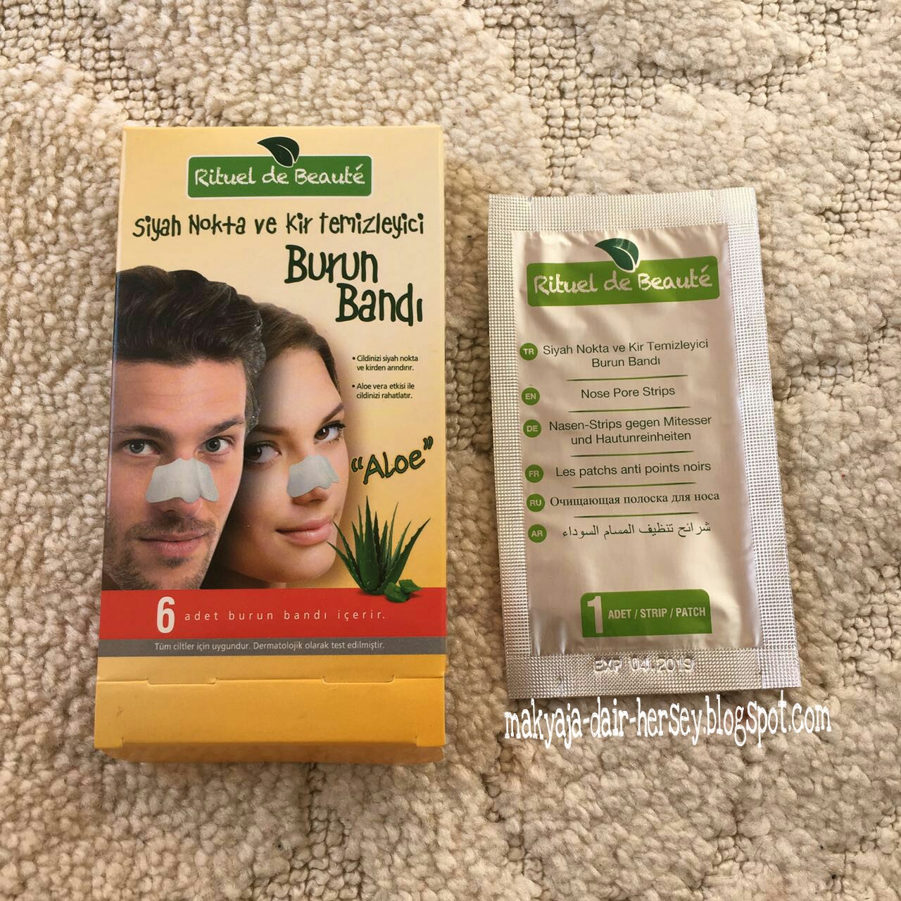 RİTUEL DE BEAUTE SİYAH NOKTA VE KİR TEMİZLEYİCİ BURUN BANDI - Makyaja Dair
