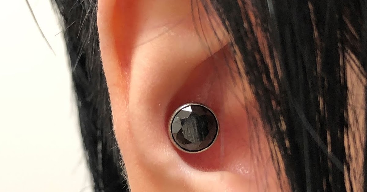 NINE BODY PIERCING BLOG: Dermal Punch on Conch with Anatometal Single ...