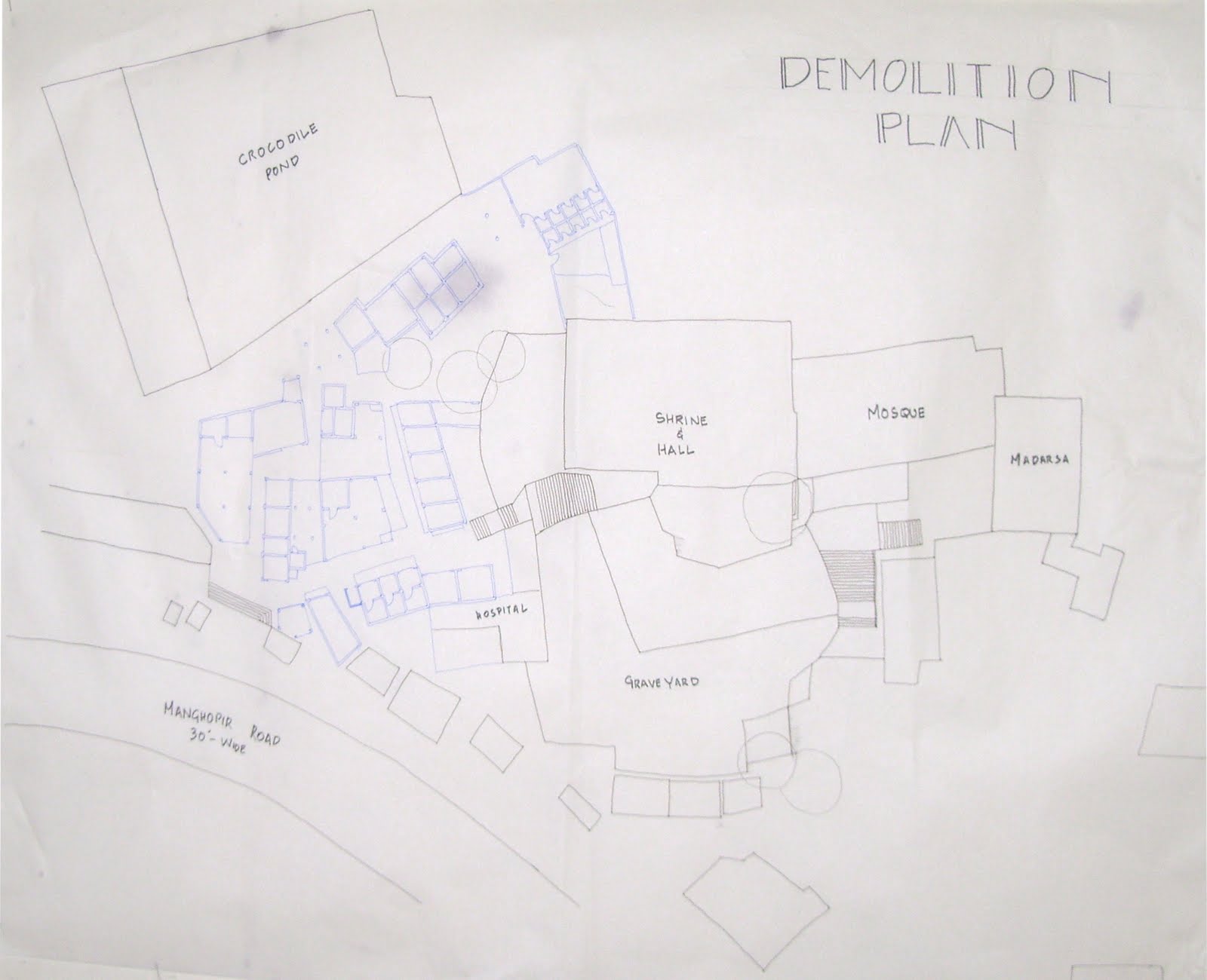 Manghopir - Re-discovering the Suburb: Existing Site Plan and ...