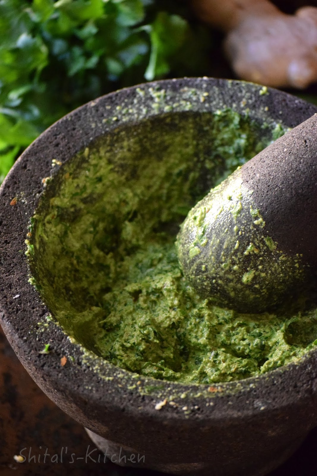 Shital's-Kitchen: Stone Ground Chutney