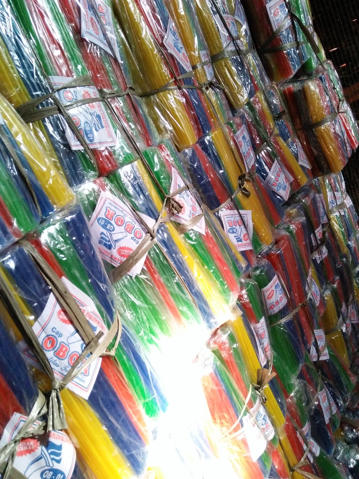 Sedotan ES cap OBOR jual 2000 - Toko SISI PLASTIK