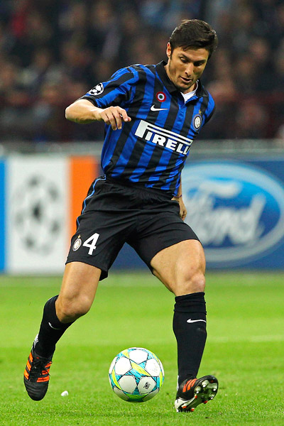 Football Stars: Javier Zanetti Photos And Football Profile