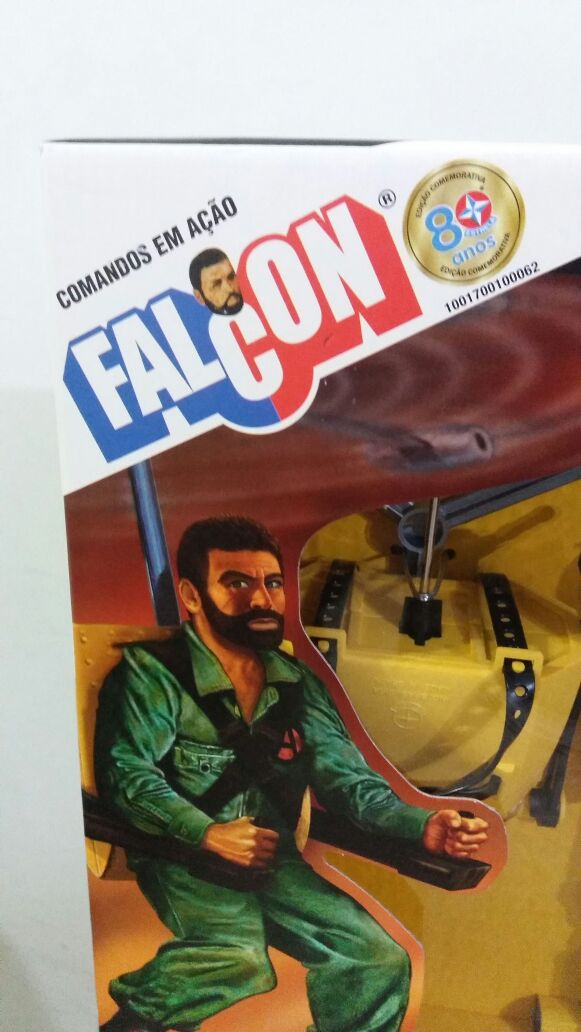 Tempos Submersos: Coleção (01): "BONECO FALCON - ESTRELA''