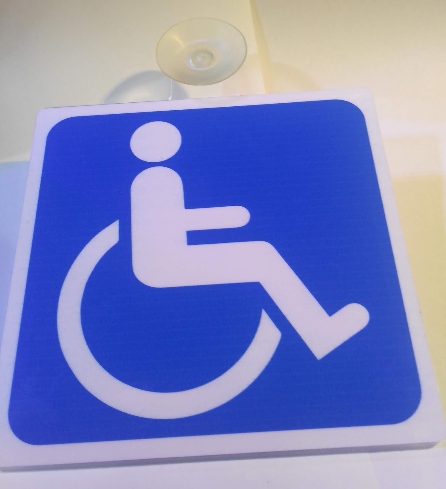 OKU Sticker / OKU Handicap Sticker / Disability Sticker