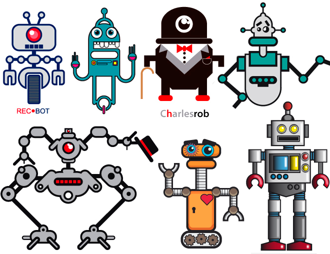 CosasDeClase: Robots con formas simples y Buscatrazos