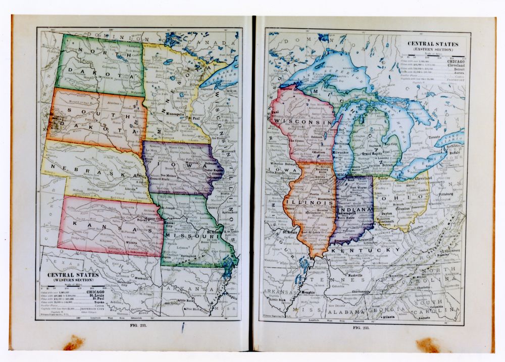Abdu'l-Baha's Tablets of the Divine Plan: Geography Book used for the ...