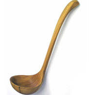 Home Improvement Products & Guide: Cooking Equipment - Wooden Soup Ladles