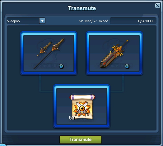 Cypherix's GC Blog: Feature: Transmutation