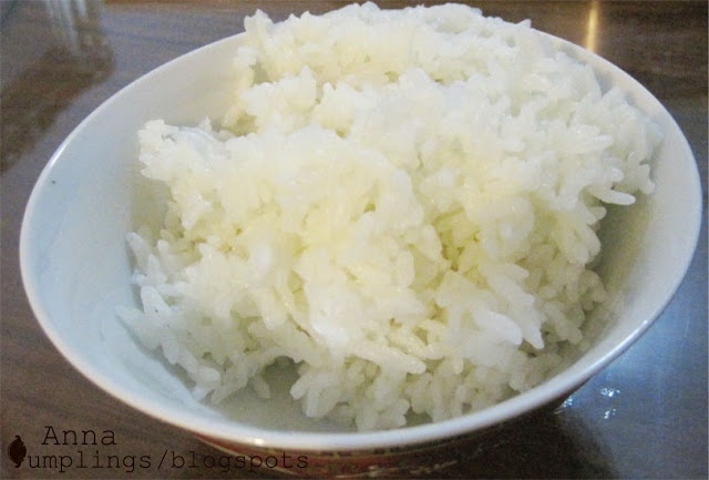 Anna Dumplings: Perfect Cooked Rice