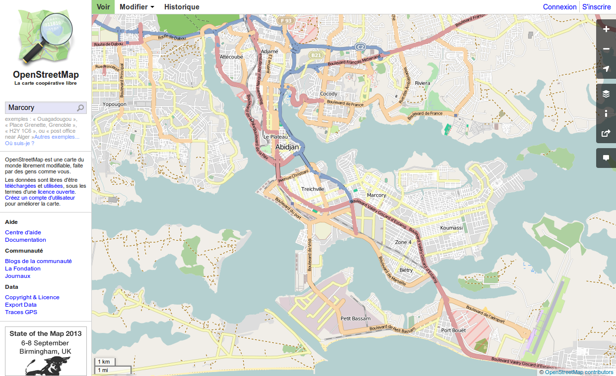 Histoire & Sociétés des 3A: Carto Party OpenStreetMap à Marcory, Côte d ...