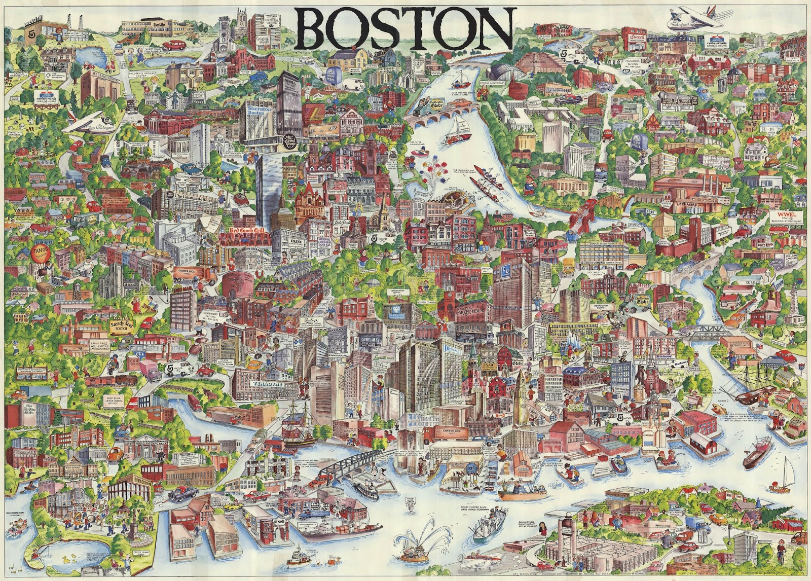 GIS Research and Map Collection: Boston Massachusetts Maps Available ...