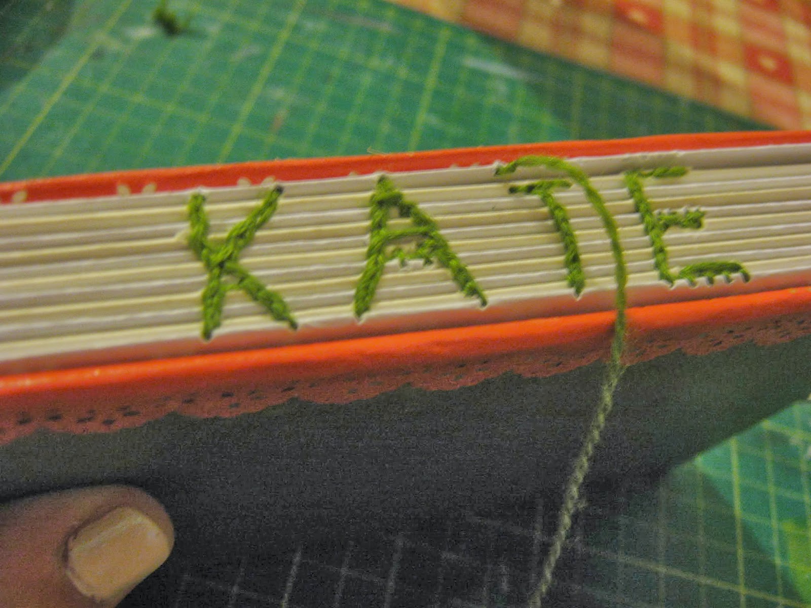 How to: Personalised Name Book Binding | Awake + Make | A Blog for ...