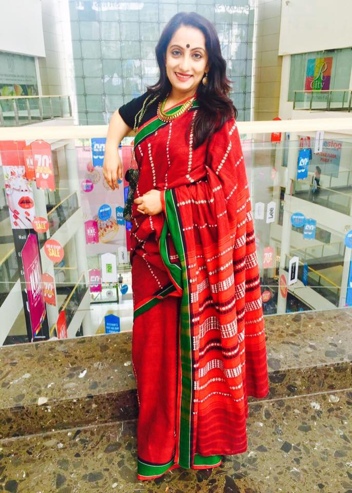 chandana banerjee: Sari Love – Priya Kadapa Shah and her eclectic sari ...