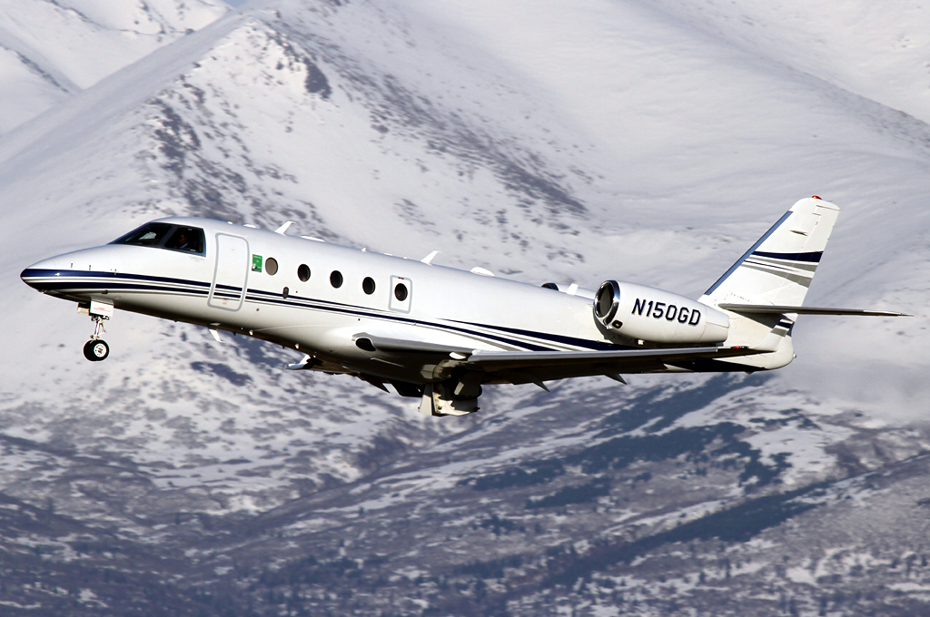 Aero Pacific Flightlines: Gulfstream G150 visits Anchorage
