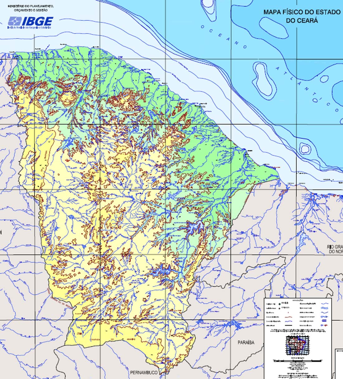 Mapas do Ceará