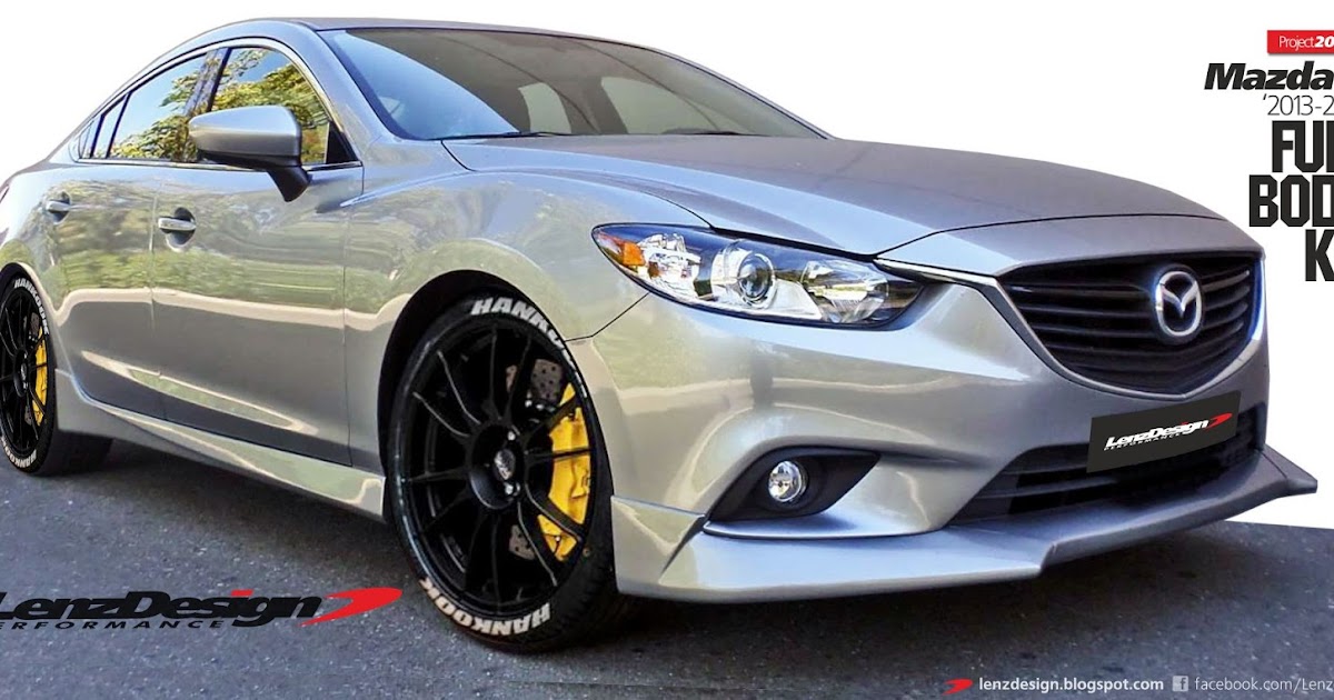 Mazda 6 GJ Atenza Tuning & Body Kit Lenzdesign Performance 2013 2014 ...