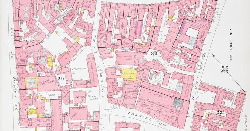 The Magnificent Baroque Ceiling originally in the Feathers, Wheelergate ...